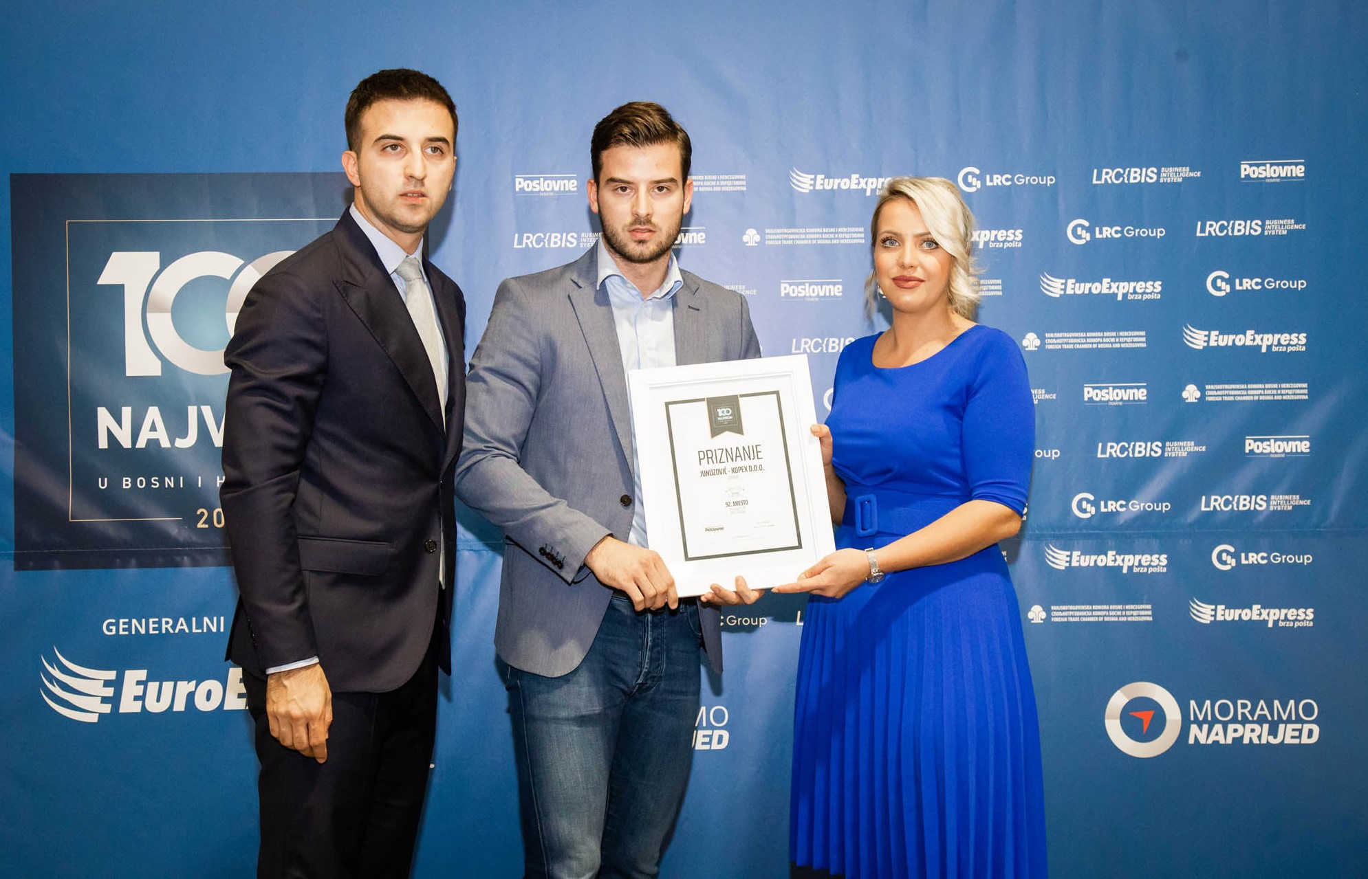 Još jedno priznanje ”100 najvećih u Bosni i Hercegovini” za Junuzović ...